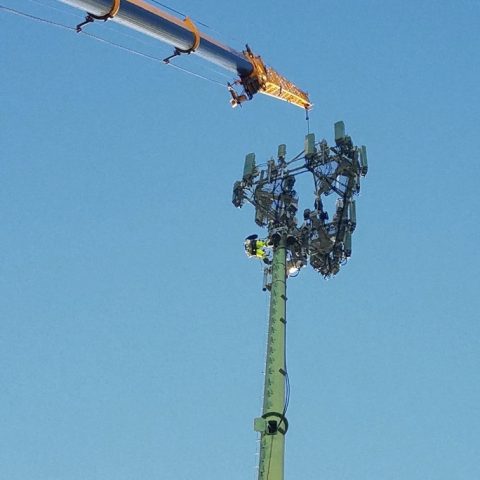 RF Cell Tower Communications Construction & Repair